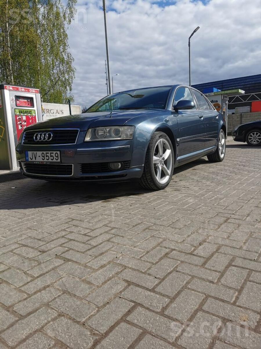 Grey Audi A8 2004 in Rezekne, with an engine capacity of 3.00 L and mileage of 275 thousand km for 5500 €, photo 5 on AUTOMOTO.COM.LV