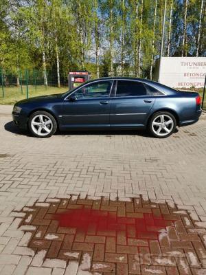 Grey Audi A8 2004 in Rezekne, with an engine capacity of 3.00 L and mileage of 275 thousand km for 5500 €, photo 7 on AUTOMOTO.COM.LV
