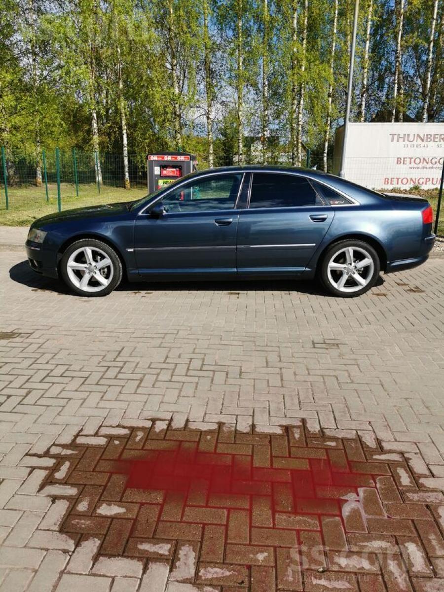 Grey Audi A8 2004 in Rezekne, with an engine capacity of 3.00 L and mileage of 275 thousand km for 5500 €, photo 7 on AUTOMOTO.COM.LV