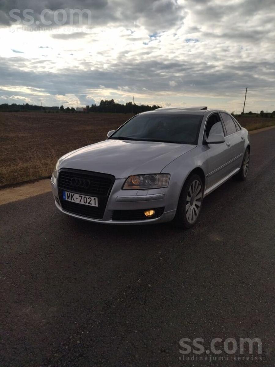 Pelēks Audi A8 2004 Rēzekne, ar dzinēja tilpumu 3.00 L un nobraukumu 356 tūkst. km par 3600 €, foto 1 vietnē AUTOMOTO.COM.LV