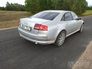 Pelēks Audi A8 2004 Rēzekne, ar dzinēja tilpumu 3.00 L un nobraukumu 356 tūkst. km par 3600 €, foto 4 vietnē AUTOMOTO.COM.LV