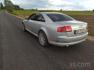 Pelēks Audi A8 2004 Rēzekne, ar dzinēja tilpumu 3.00 L un nobraukumu 356 tūkst. km par 3600 €, foto 5 vietnē AUTOMOTO.COM.LV