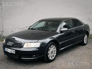 Grey Audi A8 2004 in Riga, with an engine capacity of 3.00 L and mileage of 439 thousand km for 2950 €, photo  on AUTOMOTO.COM.LV