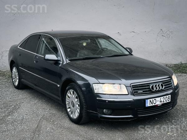 Pelēks Audi A8 2004 Rīga, ar dzinēja tilpumu 3.00 L un nobraukumu 439 tūkst. km par 2950 €, foto 3 vietnē AUTOMOTO.COM.LV