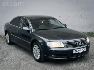 Pelēks Audi A8 2004 Rīga, ar dzinēja tilpumu 3.00 L un nobraukumu 439 tūkst. km par 2950 €, foto 3 vietnē AUTOMOTO.COM.LV