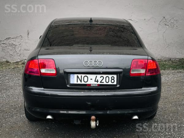 Pelēks Audi A8 2004 Rīga, ar dzinēja tilpumu 3.00 L un nobraukumu 439 tūkst. km par 2950 €, foto 4 vietnē AUTOMOTO.COM.LV