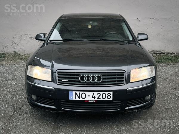 Pelēks Audi A8 2004 Rīga, ar dzinēja tilpumu 3.00 L un nobraukumu 439 tūkst. km par 2950 €, foto 5 vietnē AUTOMOTO.COM.LV