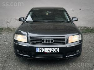 Pelēks Audi A8 2004 Rīga, ar dzinēja tilpumu 3.00 L un nobraukumu 439 tūkst. km par 2950 €, foto 5 vietnē AUTOMOTO.COM.LV