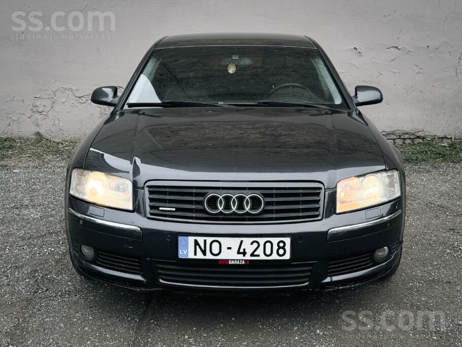 Pelēks Audi A8 2004 Rīga, ar dzinēja tilpumu 3.00 L un nobraukumu 439 tūkst. km par 2950 €, foto 5 vietnē AUTOMOTO.COM.LV