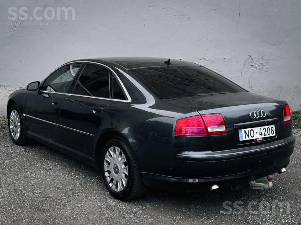 Pelēks Audi A8 2004 Rīga, ar dzinēja tilpumu 3.00 L un nobraukumu 439 tūkst. km par 2950 €, foto 7 vietnē AUTOMOTO.COM.LV