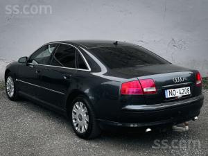 Pelēks Audi A8 2004 Rīga, ar dzinēja tilpumu 3.00 L un nobraukumu 439 tūkst. km par 2950 €, foto 7 vietnē AUTOMOTO.COM.LV