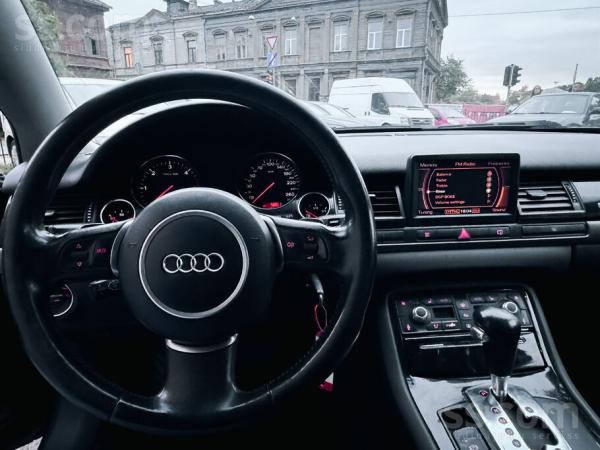 Pelēks Audi A8 2004 Rīga, ar dzinēja tilpumu 3.00 L un nobraukumu 439 tūkst. km par 2950 €, foto 11 vietnē AUTOMOTO.COM.LV