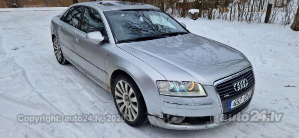 Pelēks Audi A8 2005 Hāpsalu, ar dzinēja tilpumu 3.00 L un nobraukumu 391 tūkst. km par 3400 €, foto 3 vietnē AUTOMOTO.COM.LV