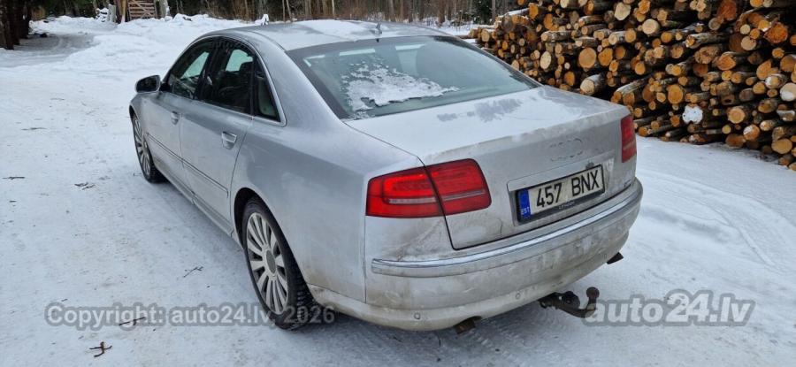 Grey Audi A8 2005 in Haapsalu, with an engine capacity of 3.00 L and mileage of 391 thousand km for 3400 €, photo 4 on AUTOMOTO.COM.LV
