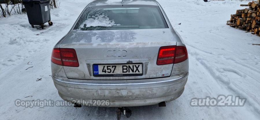 Grey Audi A8 2005 in Haapsalu, with an engine capacity of 3.00 L and mileage of 391 thousand km for 3400 €, photo 5 on AUTOMOTO.COM.LV