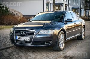 Pelēks Audi A8 2005 Rīga, ar dzinēja tilpumu 4.20 L un nobraukumu 0 tūkst. km par 2590 €, foto  vietnē AUTOMOTO.COM.LV
