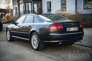 Grey Audi A8 2005 in Riga, with an engine capacity of 4.20 L and mileage of 0 thousand km for 2590 €, photo 7 on AUTOMOTO.COM.LV