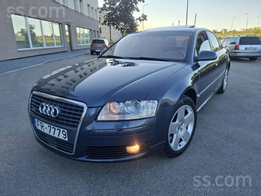 Pelēks Audi A8 2005 Daugavpils, ar dzinēja tilpumu 4.20 L un nobraukumu 284 tūkst. km par 8200 €, foto 3 vietnē AUTOMOTO.COM.LV