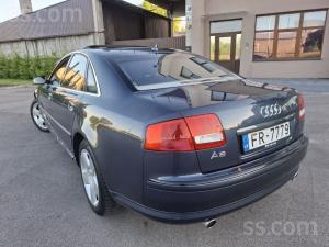 Pelēks Audi A8 2005 Daugavpils, ar dzinēja tilpumu 4.20 L un nobraukumu 284 tūkst. km par 8200 €, foto 5 vietnē AUTOMOTO.COM.LV
