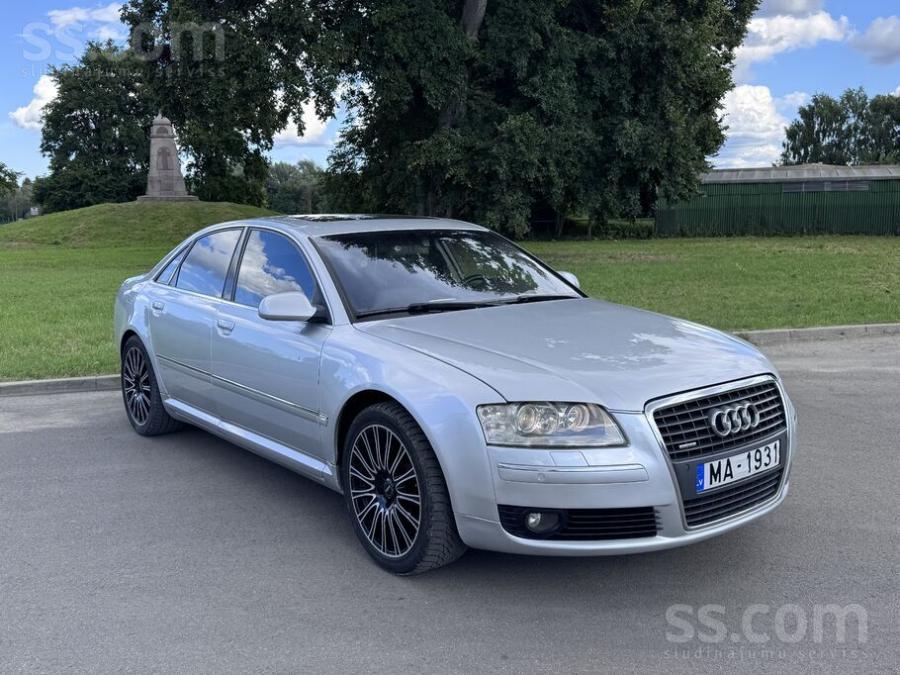 Pelēks Audi A8 2005 Rīga, ar dzinēja tilpumu 4.20 L un nobraukumu 0 tūkst. km par 6450 €, foto 4 vietnē AUTOMOTO.COM.LV