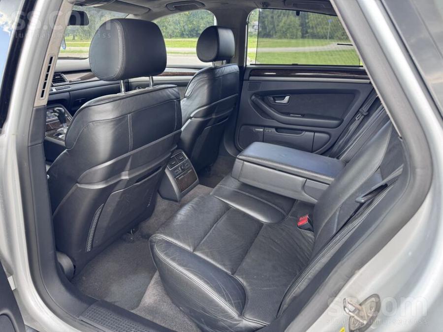 Pelēks Audi A8 2005 Rīga, ar dzinēja tilpumu 4.20 L un nobraukumu 0 tūkst. km par 6450 €, foto 10 vietnē AUTOMOTO.COM.LV