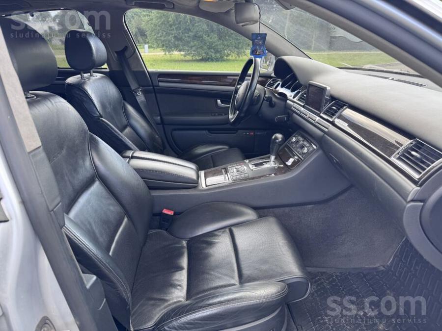 Pelēks Audi A8 2005 Rīga, ar dzinēja tilpumu 4.20 L un nobraukumu 0 tūkst. km par 6450 €, foto 15 vietnē AUTOMOTO.COM.LV