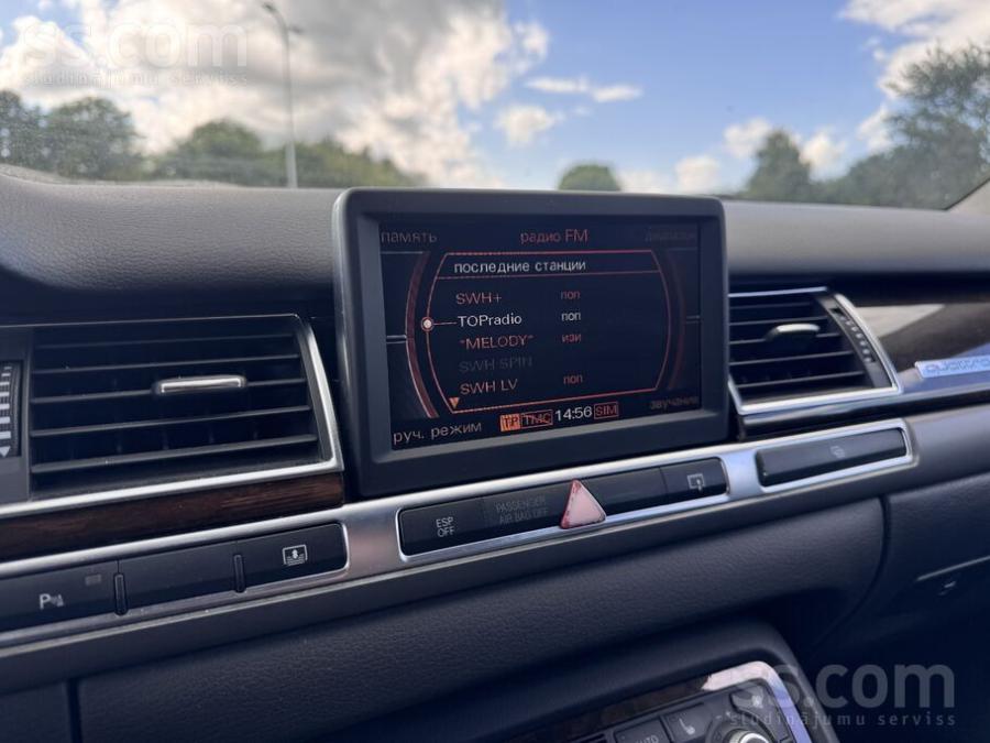 Pelēks Audi A8 2005 Rīga, ar dzinēja tilpumu 4.20 L un nobraukumu 0 tūkst. km par 6450 €, foto 23 vietnē AUTOMOTO.COM.LV