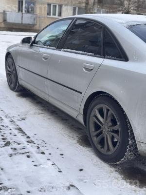 Pelēks Audi A8 2006 Jēkabpils, ar dzinēja tilpumu 3.00 L un nobraukumu 319 tūkst. km par 4800 €, foto 4 vietnē AUTOMOTO.COM.LV