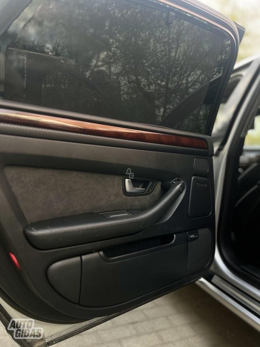 Pelēks Audi A8 2006 Viļņa, ar dzinēja tilpumu 4.20 L un nobraukumu 341 tūkst. km par 3250 €, foto 16 vietnē AUTOMOTO.COM.LV