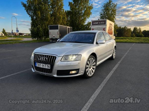 Grey Audi A8 2006 in Tallinn, with an engine capacity of 4.20 L and mileage of 364 thousand km for 5700 €, photo 1 on AUTOMOTO.COM.LV