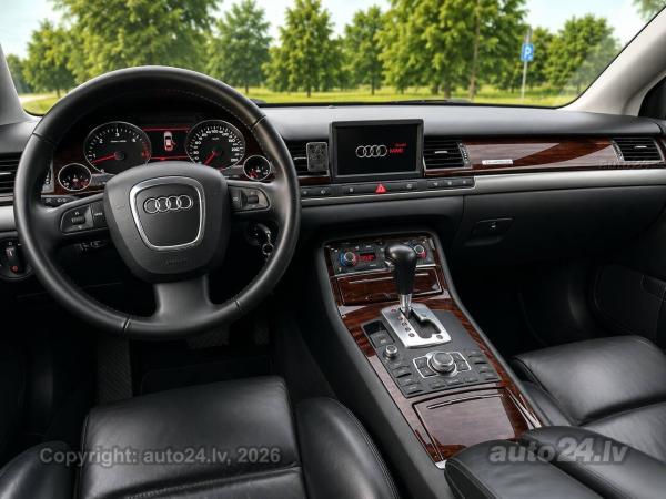 Grey Audi A8 2006 in Tallinn, with an engine capacity of 4.20 L and mileage of 364 thousand km for 5700 €, photo 8 on AUTOMOTO.COM.LV