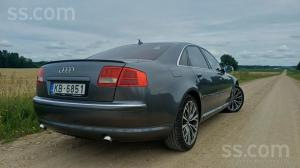Grey Audi A8 2006 in Ogre, with an engine capacity of 4.20 L and mileage of 439 thousand km for 4500 €, photo 11 on AUTOMOTO.COM.LV