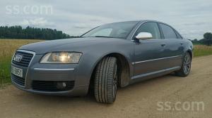 Grey Audi A8 2006 in Ogre, with an engine capacity of 4.20 L and mileage of 439 thousand km for 4500 €, photo 16 on AUTOMOTO.COM.LV