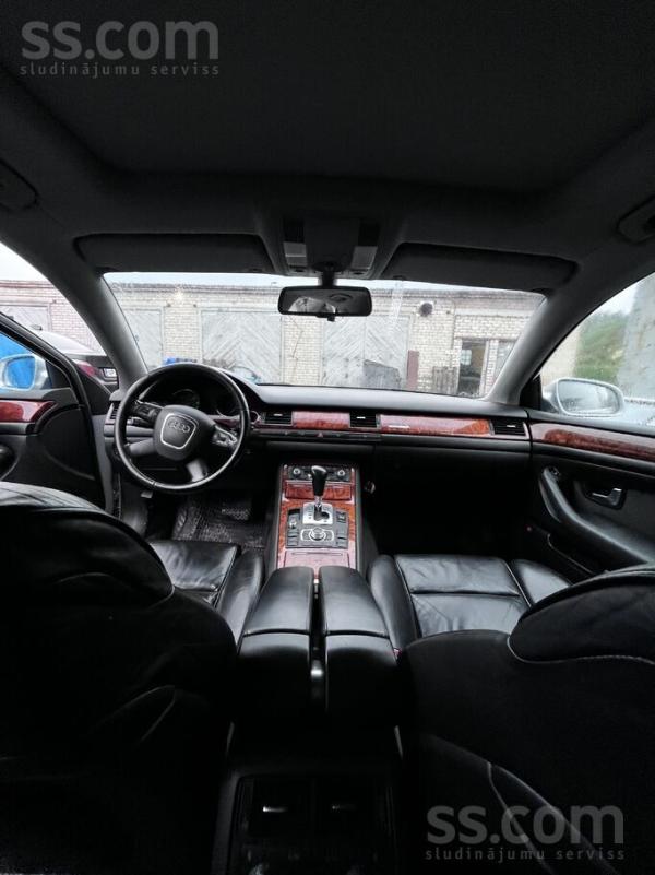 Grey Audi A8 2006 in Ogre, with an engine capacity of 3.20 L and mileage of 220 thousand km for 2500 €, photo 8 on AUTOMOTO.COM.LV