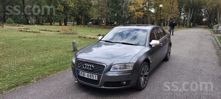 Pelēks Audi A8 2006 Limbaži, ar dzinēja tilpumu 4.20 L un nobraukumu 472 tūkst. km par 4000 €, foto 1 vietnē AUTOMOTO.COM.LV