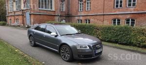 Pelēks Audi A8 2006 Limbaži, ar dzinēja tilpumu 4.20 L un nobraukumu 472 tūkst. km par 4000 €, foto 4 vietnē AUTOMOTO.COM.LV