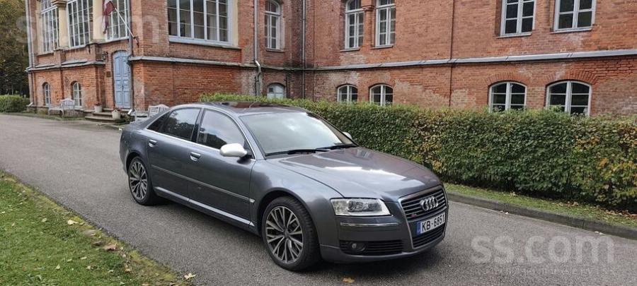 Pelēks Audi A8 2006 Limbaži, ar dzinēja tilpumu 4.20 L un nobraukumu 472 tūkst. km par 4000 €, foto 4 vietnē AUTOMOTO.COM.LV