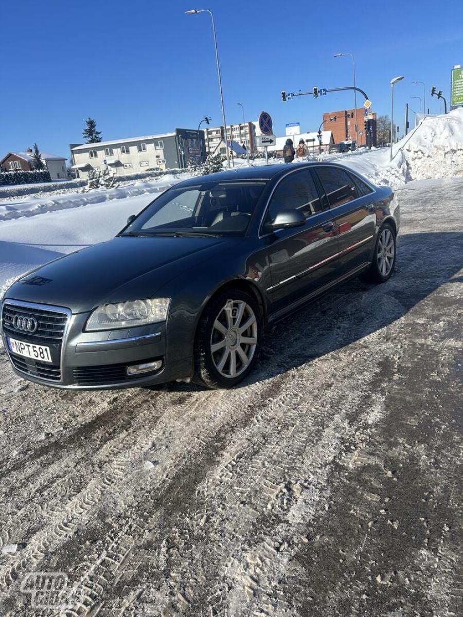 Pelēks Audi A8 2007 Tauragė, ar dzinēja tilpumu 4.20 L un nobraukumu 264 tūkst. km par 6500 €, foto 2 vietnē AUTOMOTO.COM.LV