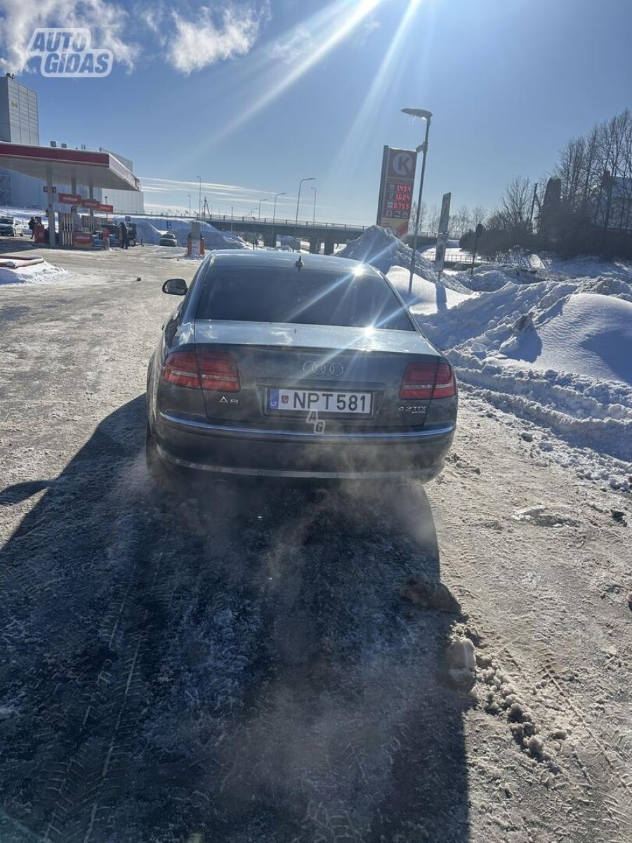Pelēks Audi A8 2007 Tauragė, ar dzinēja tilpumu 4.20 L un nobraukumu 264 tūkst. km par 6500 €, foto 5 vietnē AUTOMOTO.COM.LV