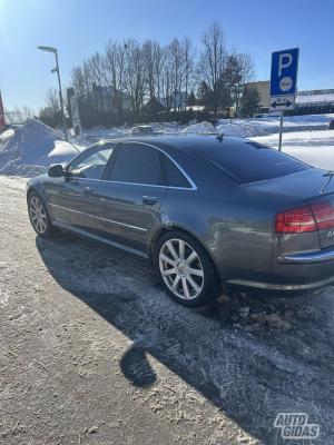 Pelēks Audi A8 2007 Tauragė, ar dzinēja tilpumu 4.20 L un nobraukumu 264 tūkst. km par 6500 €, foto 10 vietnē AUTOMOTO.COM.LV
