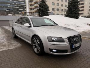 Grey Audi A8 2007 in Vilnius, with an engine capacity of 3.70 L and mileage of 330 thousand km for 3950 €, photo 2 on AUTOMOTO.COM.LV