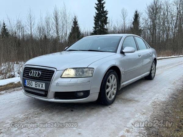 Pelēks Audi A8 2007 Viljandi, ar dzinēja tilpumu 3.00 L un nobraukumu 476 tūkst. km par 4500 €, foto 2 vietnē AUTOMOTO.COM.LV