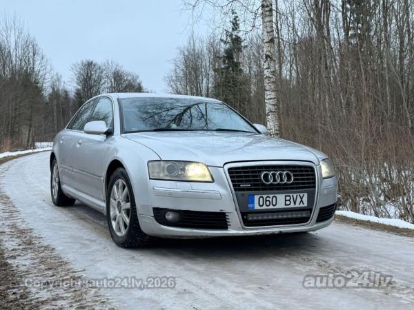 Pelēks Audi A8 2007 Viljandi, ar dzinēja tilpumu 3.00 L un nobraukumu 476 tūkst. km par 4500 €, foto 6 vietnē AUTOMOTO.COM.LV