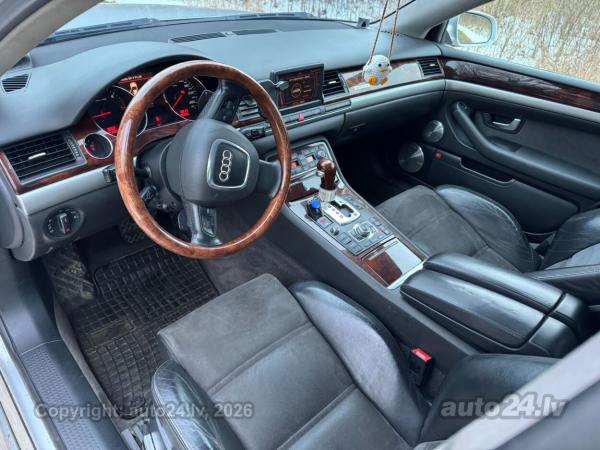 Pelēks Audi A8 2007 Viljandi, ar dzinēja tilpumu 3.00 L un nobraukumu 476 tūkst. km par 4500 €, foto 7 vietnē AUTOMOTO.COM.LV