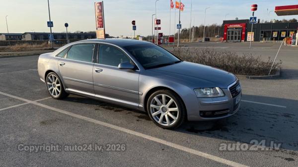 Grey Audi A8 2007 in Tallinn, with an engine capacity of 3.00 L and mileage of 225 thousand km for 10199 €, photo 3 on AUTOMOTO.COM.LV