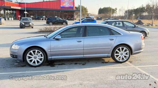 Grey Audi A8 2007 in Tallinn, with an engine capacity of 3.00 L and mileage of 225 thousand km for 10199 €, photo 6 on AUTOMOTO.COM.LV