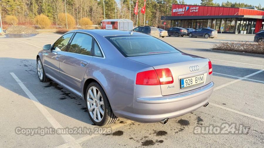 Grey Audi A8 2007 in Tallinn, with an engine capacity of 3.00 L and mileage of 225 thousand km for 10199 €, photo 7 on AUTOMOTO.COM.LV
