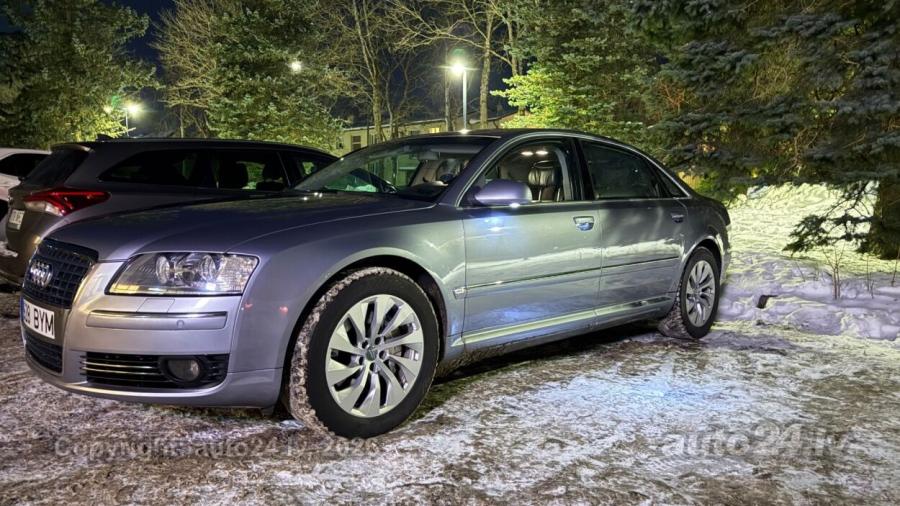 Grey Audi A8 2007 in Tallinn, with an engine capacity of 3.00 L and mileage of 225 thousand km for 10199 €, photo 9 on AUTOMOTO.COM.LV
