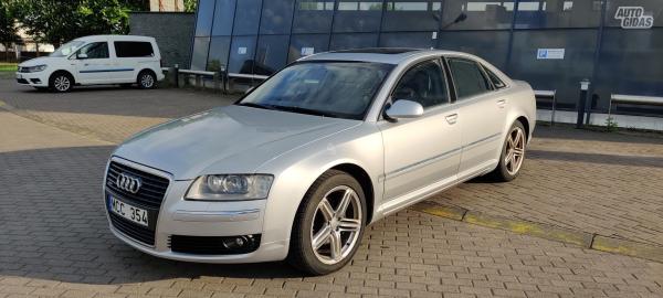 Pelēks Audi A8 2007 Viļņa, ar dzinēja tilpumu 3.00 L un nobraukumu 332 tūkst. km par 4700 €, foto 2 vietnē AUTOMOTO.COM.LV