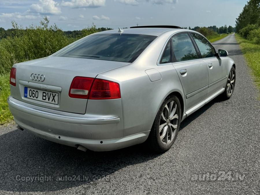 Pelēks Audi A8 2007 Viljandi, ar dzinēja tilpumu 3.00 L un nobraukumu 477 tūkst. km par 3300 €, foto 5 vietnē AUTOMOTO.COM.LV